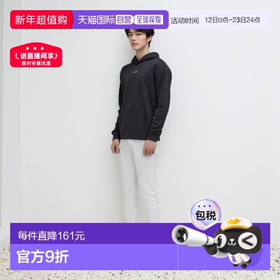 日本直邮OAKLEY Enhance Qd 男士抓绒连帽卫衣 FOA408246-02E