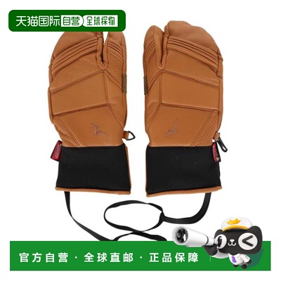 日本直邮MIZUNO 滑雪手套 LEATHER 3FIN GLOVES Z2JYB50251 男女