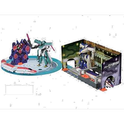 宝和Tomy 新干线变形机器人进化研究所基地铁路套装多美卡