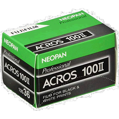 【日本直邮】Fujifilm黑白胶卷NEOPAN 100 ACROS Ⅱ135尺寸36张 1