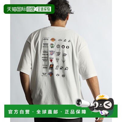 1h可退 日本直邮DUFFER 男士 NBA联名TEE NBA六队特别版T恤 25713