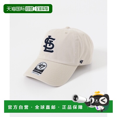 1h可退 日本直邮FORTY SEVEN 男装 宽松版型刺绣棒球帽 半网眼设