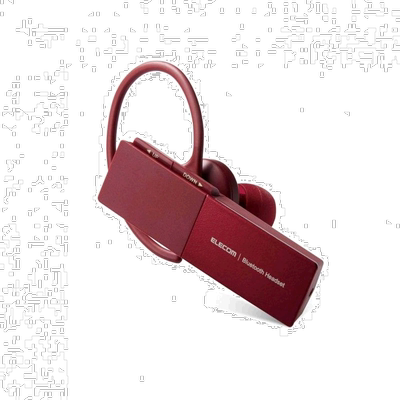 【日本直邮】宜丽客ELECOM蓝牙耳机 USB Type-C充电 红色智能耳塞
