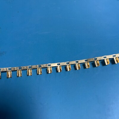 压线扣接线端子小号冷压端子 接线扣连带压线扣454T铜扣端子Z2000