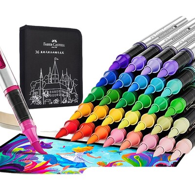 Tête souple droite en acrylique mark丙烯马克笔直液式软头