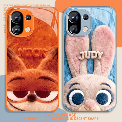 适用狐狸尼克小米11手机壳女卡通MI11pro新款高颜值11ultra青春版可爱xiaomi10s玻璃lite保护套全包防摔挂绳