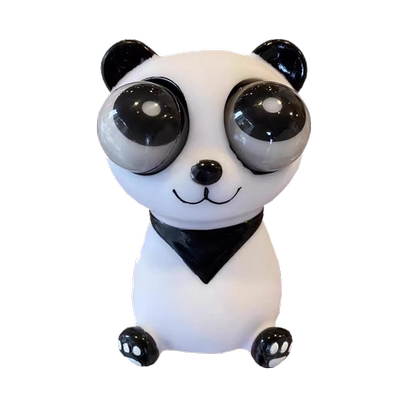 爆眼熊猫捏捏乐瞪眼小菜虫