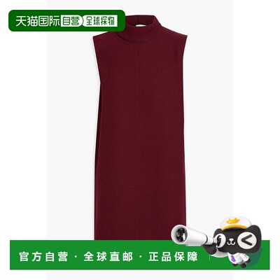 香港直邮VICTORIA BECKHAM 维多利亚 贝克汉姆 女士 绉纱迷你连衣