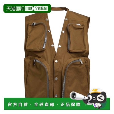 香港直邮rick owens 瑞克 欧文斯 男士 背心 green绿色 舒适时尚