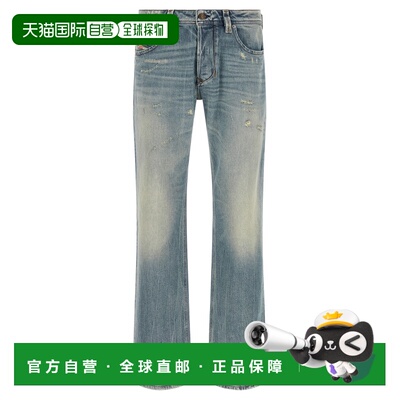 香港直邮DIESEL 男士牛仔裤 00C06Q09P3301 AW2026 蓝色 低腰牛仔