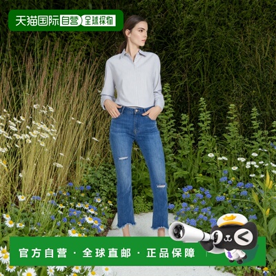 香港直邮The Row 女士 Vanda 条纹真丝衬衫 9065W3844