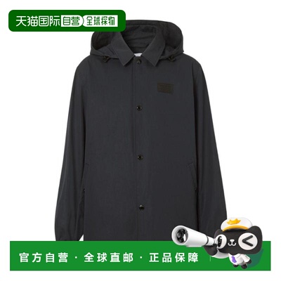 Burberry 可拆卸风帽防水棉夹克男装博柏利外套 8【付后1h可退】