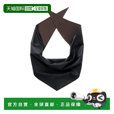 1h可退 香港直邮Lemaire 皮革三角围巾 TA0019LL0161