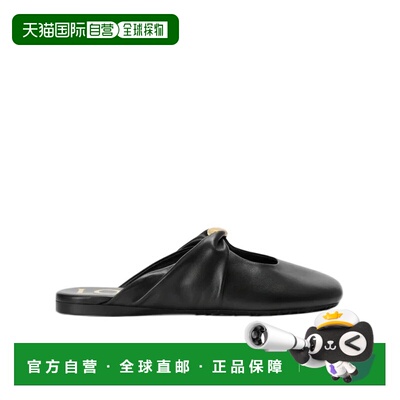 1h可退 Loewe 褶饰穆勒鞋 L616465X86单鞋