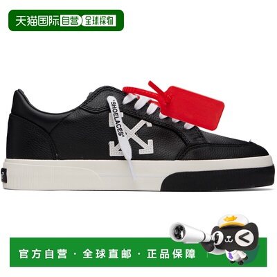 香港直邮off-white 男士 黑色 Vulcanized Low Calf 运动鞋 OMIA2