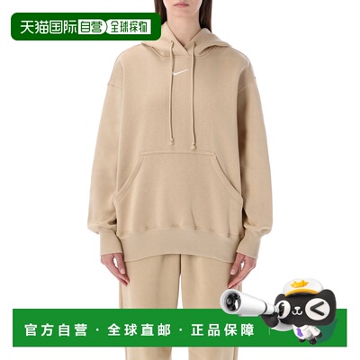 1h可退 香港直邮Nike 耐克 女士 Phoenix 抓绒宽松款连帽衫 DQ586