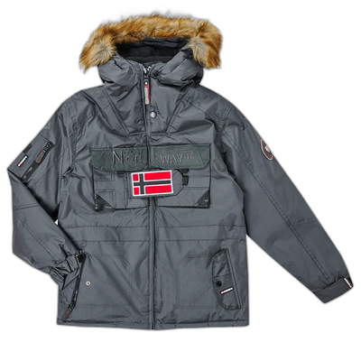 欧洲直邮Geographical Norway  BENCH 男童装派克大衣连帽外套 BE