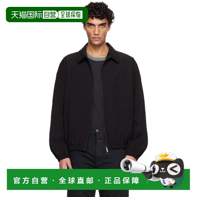 1h可退 香港直邮essentials fear of god 男士 黑色运动夹克 FG25