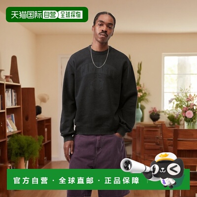 自营欧洲直邮Carhartt WIP Faded Pond Corps男士黑色棉宽松廓形
