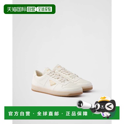 欧洲直邮PRADA（2025 年新品）Downtown 纳帕皮运动鞋板鞋