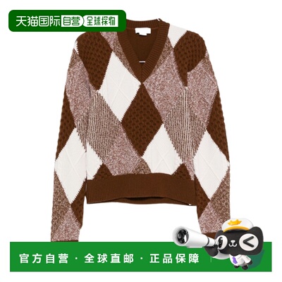 1h可退 香港直邮Stella McCartney V领毛衣 6K10503S2584
