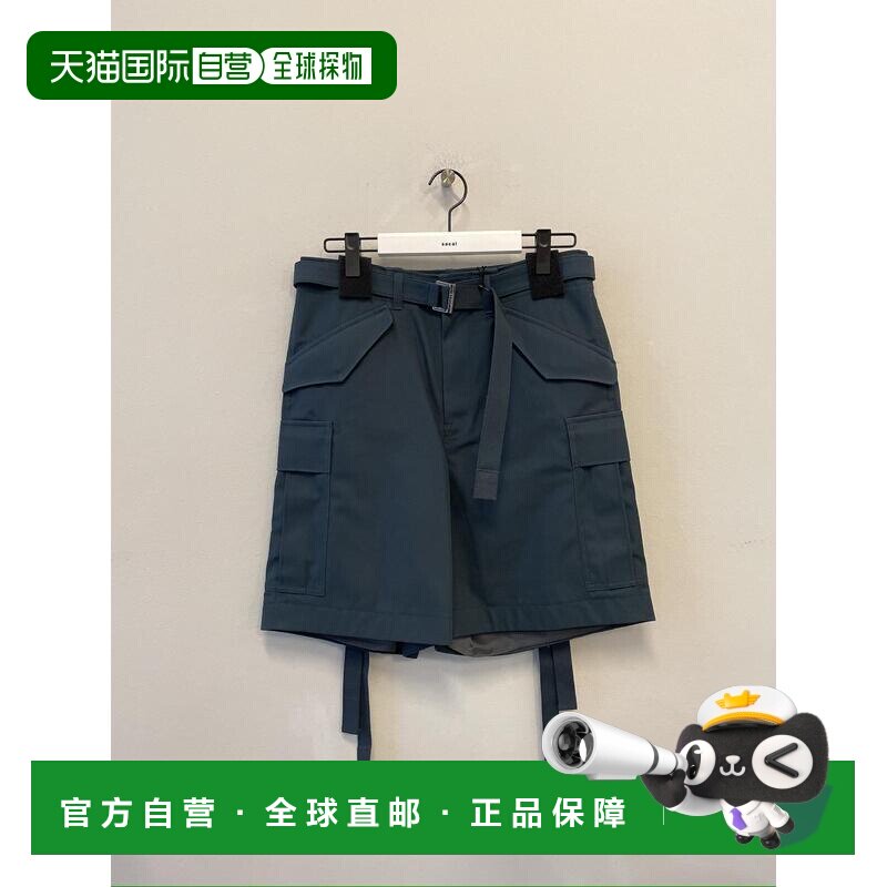 1h可退 Sacai 系带工装短裤 2503610M正品时尚流行休闲潮流穿搭