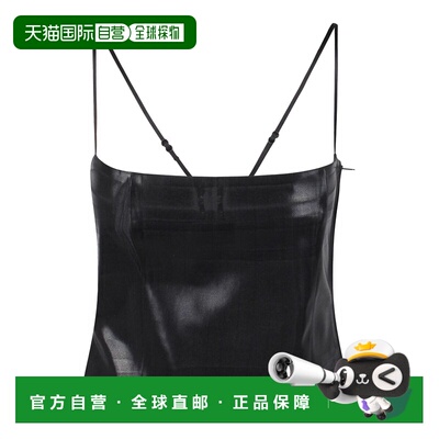 1h可退 香港直邮DIESEL 女士衬衫 A139890IPAA93R AW2024 黑色 细