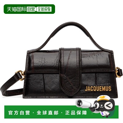 香港直邮Jacquemus 女士 棕色 The Bambino 单肩包 26EBAW00006AC