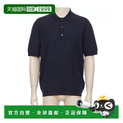 1h可退 香港直邮VALENTINO 男士针织衫 VKP04VBH9598 CO 蓝色 翻