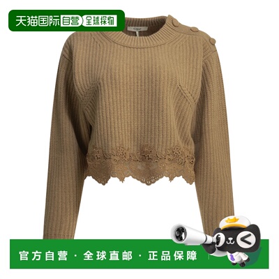 1h可退 欧洲直邮CHLOÉ 女士针织衫 CH26AMP18715218 AW2026 棕色