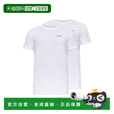 香港直邮PALM ANGELS 男士T恤 PLA1UMBTS01BI0WHITE CO 白色