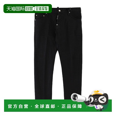 香港直邮DSQUARED2 男士休闲裤 S74LB1869S39781900 CO 黑色