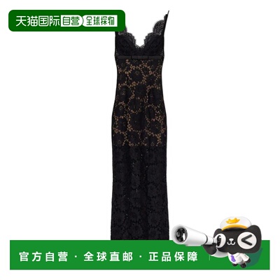 1h可退 香港直邮Self-Portrait 女士 花朵蕾丝长款连衣裙 AW25096
