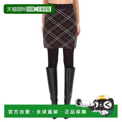 1h可退 香港直邮BURBERRY 女士半身裙 8114203B2412