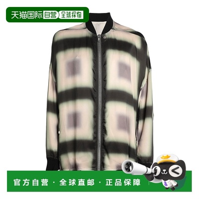1h可退 香港直邮rick owens 瑞克 欧文斯 男士 夹克 black黑色 舒