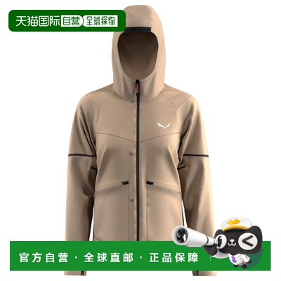 1h可退 欧洲直邮SALEWA 女士户外风衣 1032511QUICKSAND CO 驼色