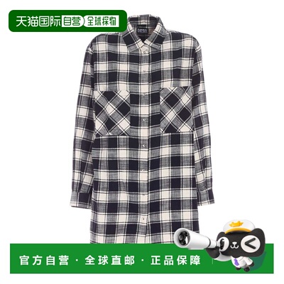 香港直邮DIESEL 女士连衣裙 A048600WBBP129 AW2021 黑色 Diesel