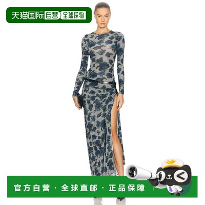 1h可退 香港直邮Coperni 女士 Suspended Ascii 连衣裙 COPR223F5