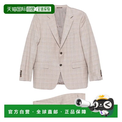 1h可退 香港直邮Canali 康钠丽 男士 套装 BX05792E1228018C701