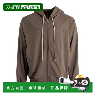 香港直邮RICK OWENS 男士夹克 RU01F2241BA34 SS2026 棕色 长袖连