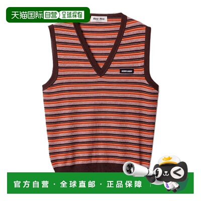 Miu Miu 羊毛背心 MMV3371844SOOO 【付后1h可退】