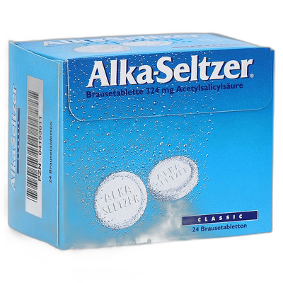 欧洲直邮德国药房Bayer拜耳阿司匹林感冒抗炎止痛退烧泡腾片20粒