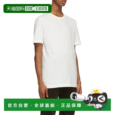 香港直发The Row男士白色圆领短袖徽标T恤时尚潮流简约120K291