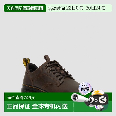 自营欧洲直邮DrMartens马丁大夫 Reeder女士Crazy Horse皮革工装