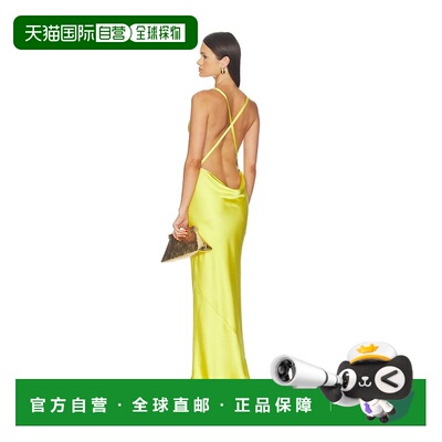 香港直邮NORMA KAMALI 诺玛 卡玛丽 女士 Bias 背部交叉带礼服 ST