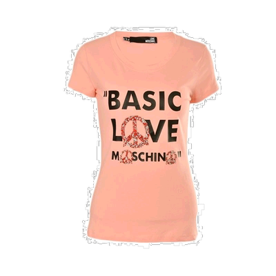 香港直邮Moschino 徽标细节T恤 W4B193S1512短袖