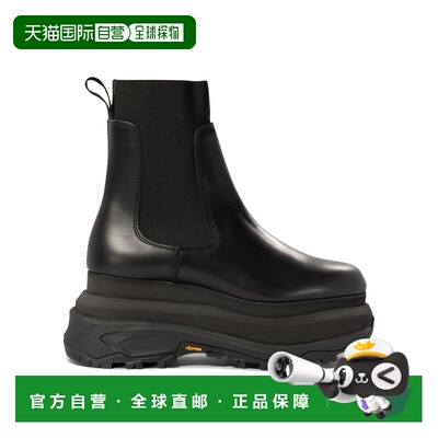 香港直邮SACAI 女士靴子 SCW258001 CO 黑色 Chel【付后1h可退】