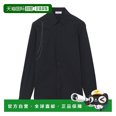 香港直邮ALEXANDER MCQUEEN 男士衬衫 873332QNAAB1000 AW2026