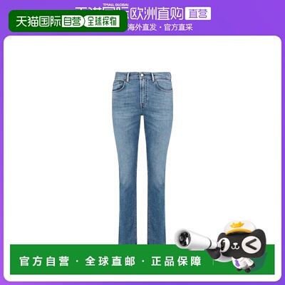 香港直邮Acne Studios 徽标牛仔裤 B00148MIDBLUE直筒裤