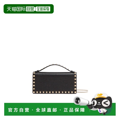 1h可退 香港直邮VALENTINO 女士钱包 WP0AK2VSH0NO CO 黑色 铆钉